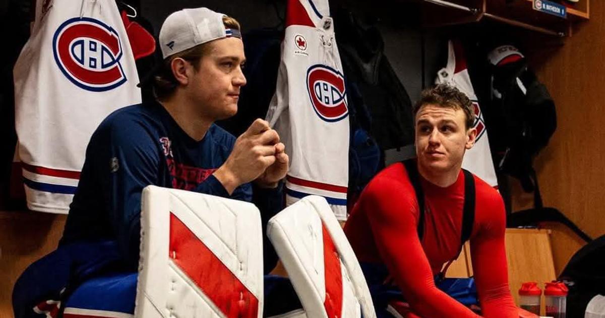 Samuel Montembeault et Jakub Dobes dévoilent leurs nouveaux masques et ...
