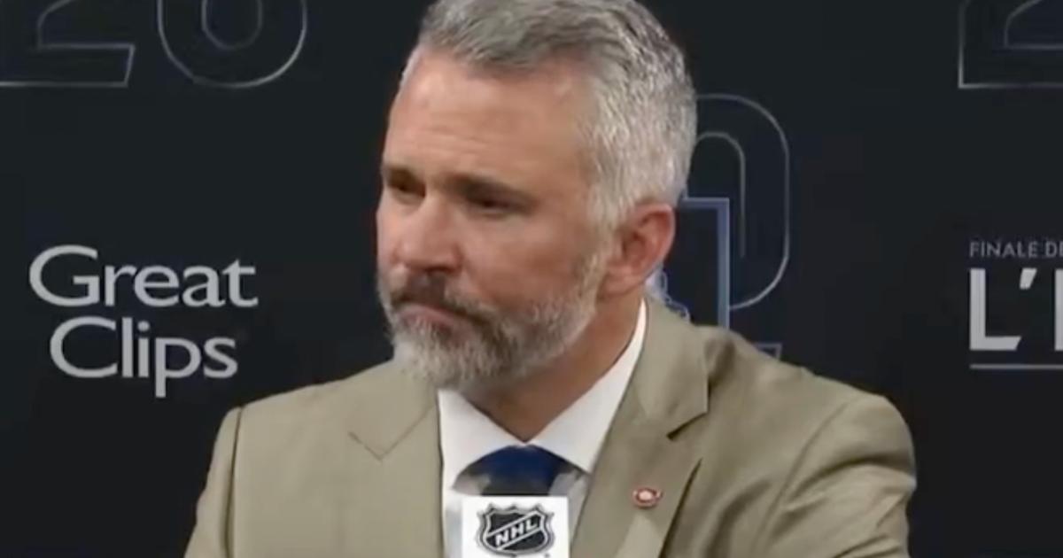 Martin St-Louis donne des nouvelles de l'état de santé de Lane Hutson ...
