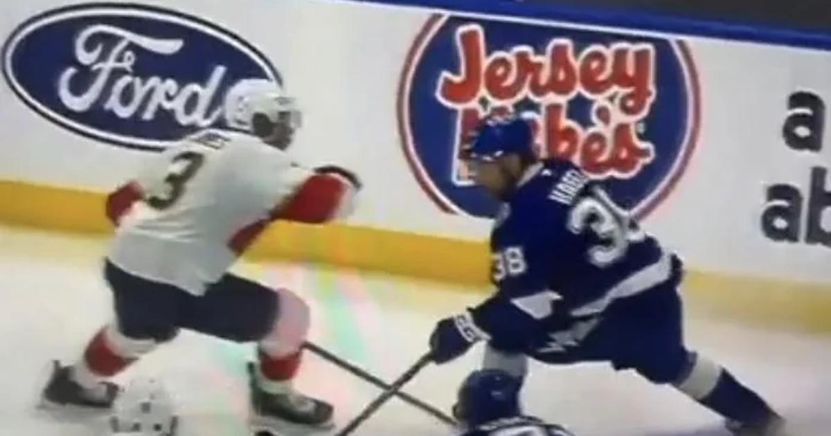 Brandon Hagel injured after brutal head shot from Seth Jones - HockeyFeed