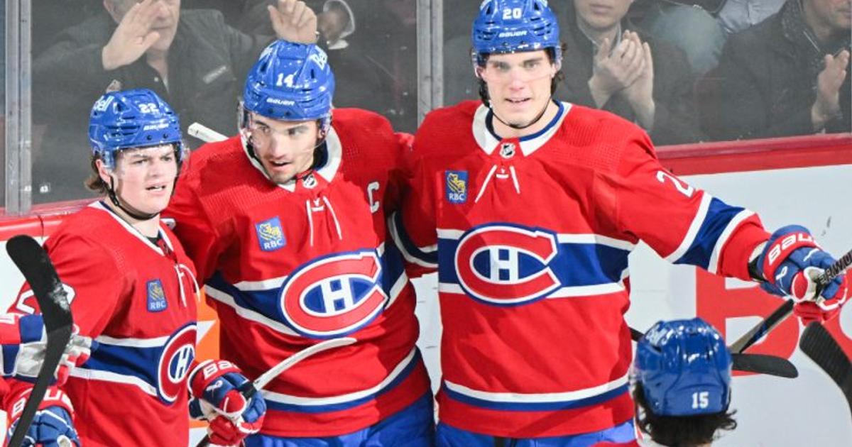Le premier trio du CH a été le plus dominant de la LNH en 2024-25 ...
