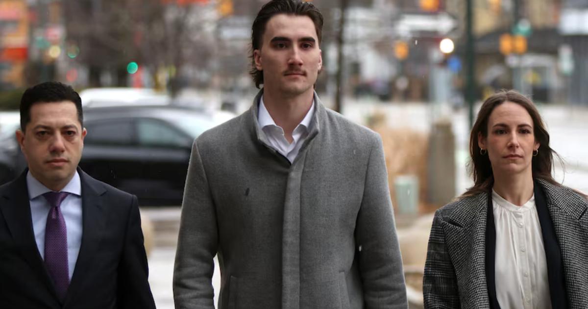 Après avoir été reconnu non coupable, Alex Formenton est de retour au ...