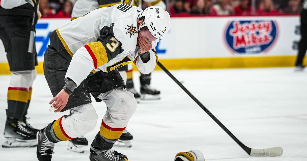 A scary update on Brayden McNabb after taking slap shot to the face ...