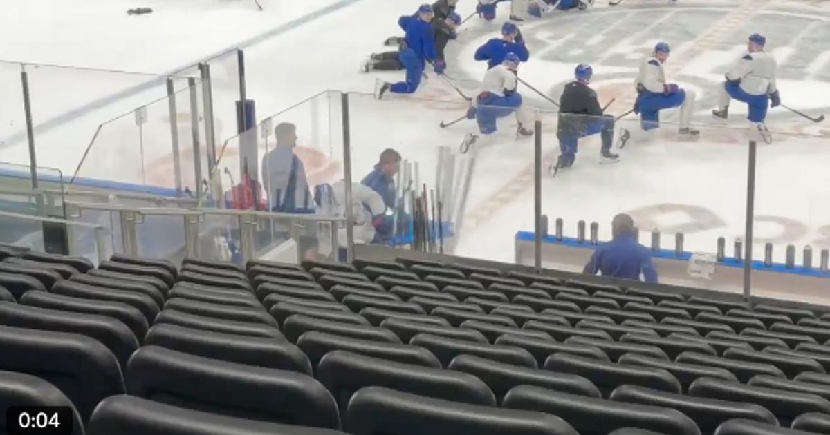 Veteran Oilers forward has a meltdown in practice today, smashes sticks ...