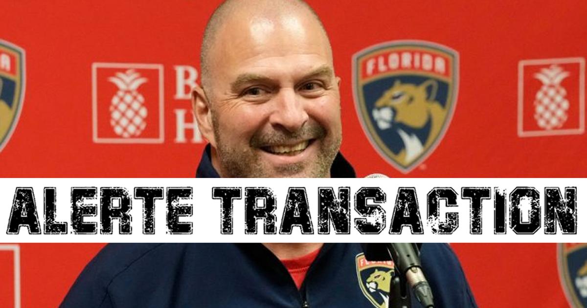 Les Panthers transigent pour deux choix de repêchage - HabsolumentFan
